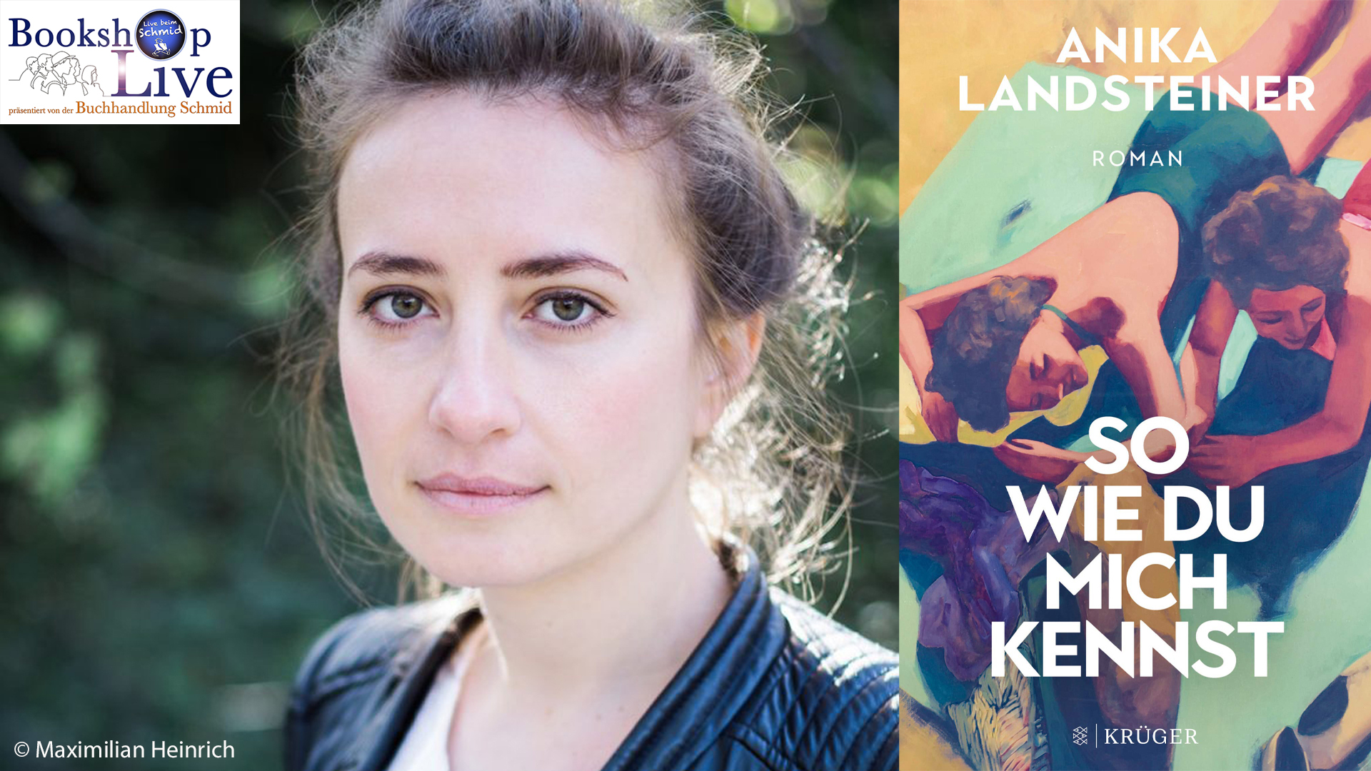 BOOKSHOP LIVE: Anika Landsteiner - So wie du mich kennst - Kulturportal Schwabmünchen